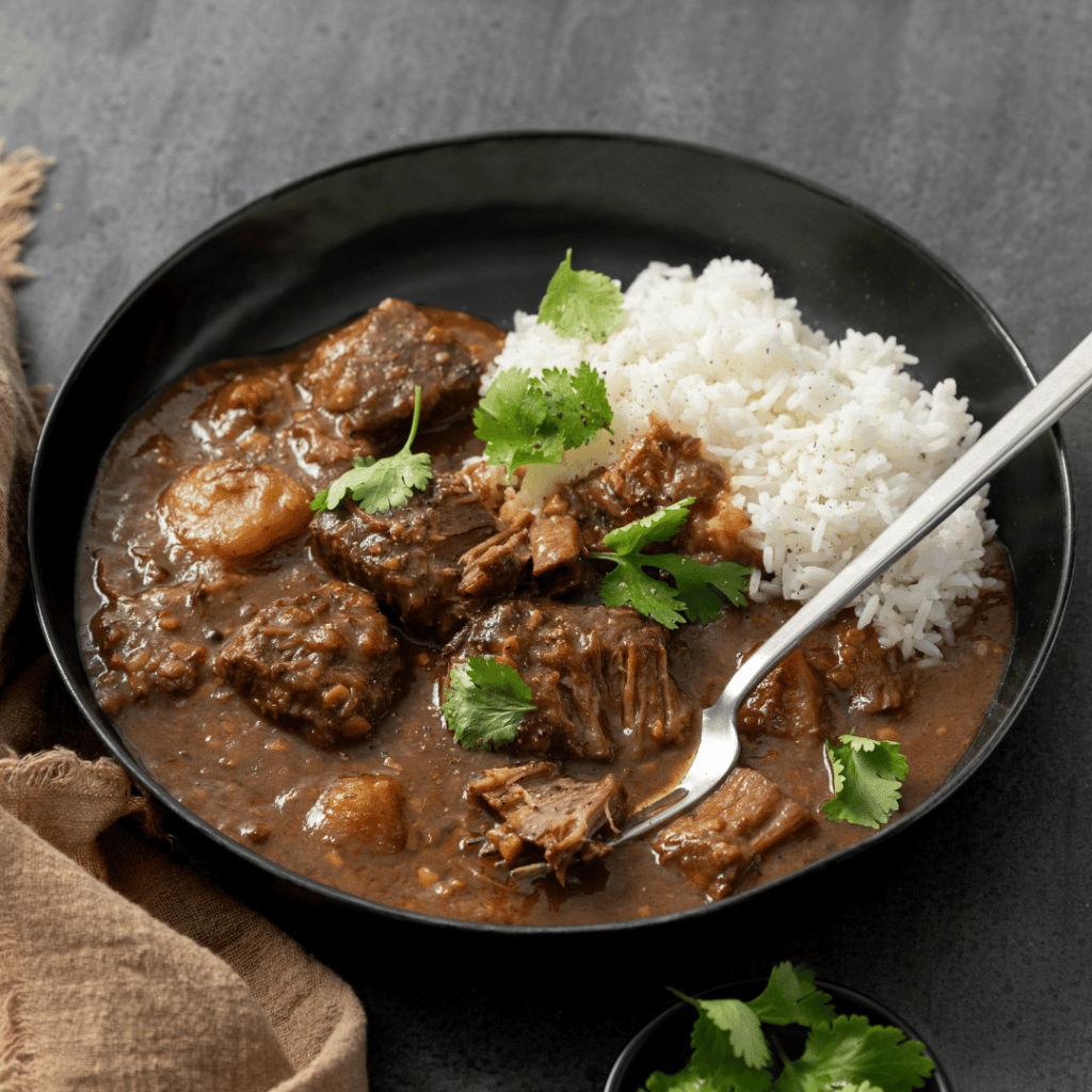 Beef Massaman with Coconut Rice | The St. Food Co.